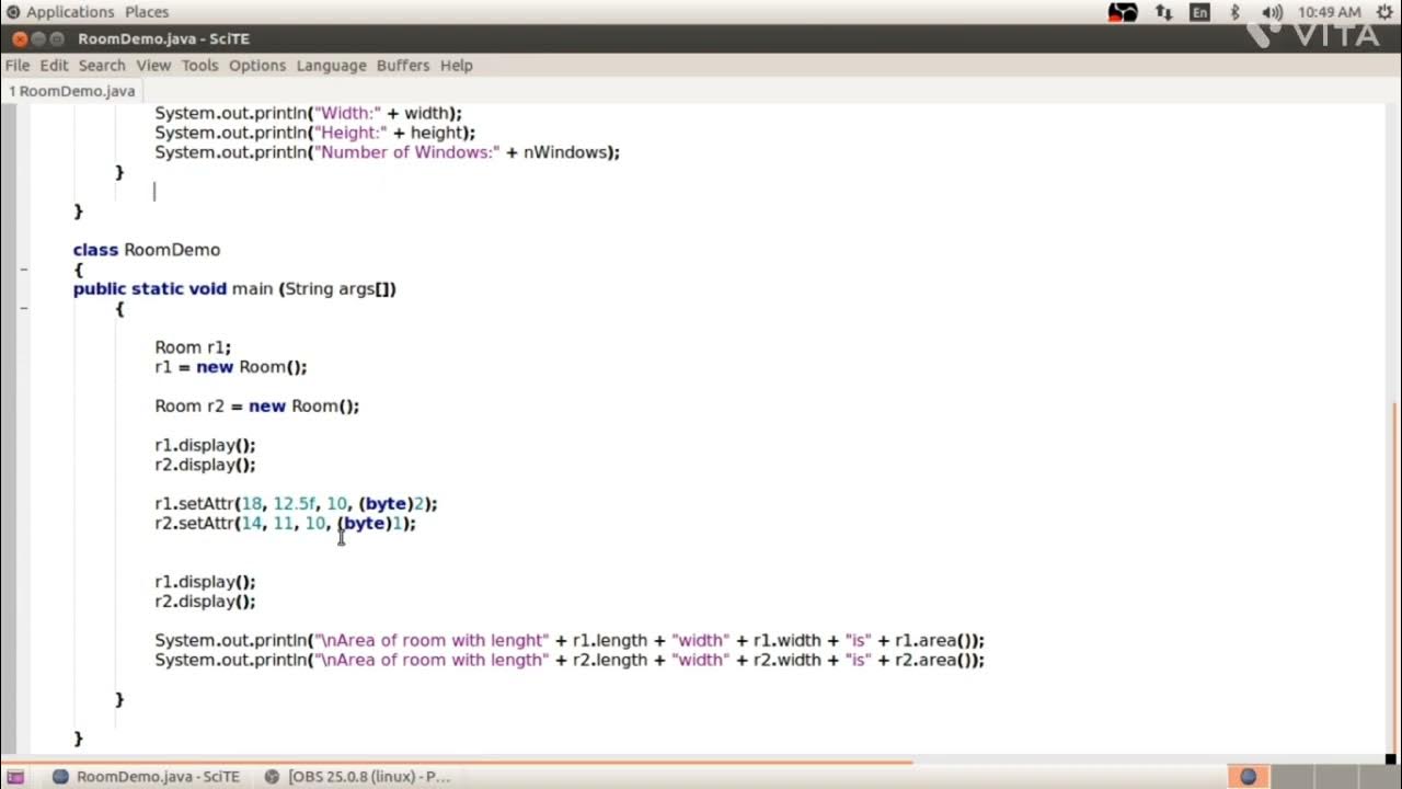 #samirsir ktsoftware #RoomDemo Program in Java #12Std computer subject Room Demo Program - YouTube