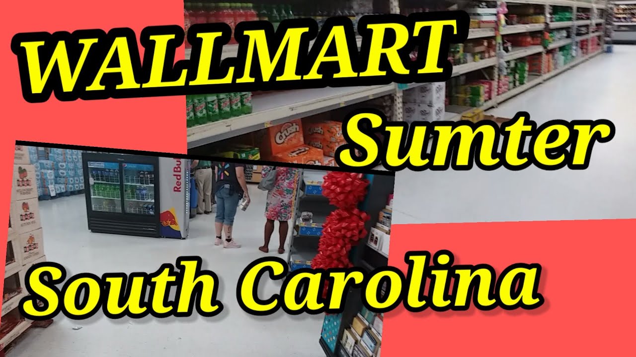 BIG WALMART IN SUMTER||SOUTH CAROLINA||USA - YouTube