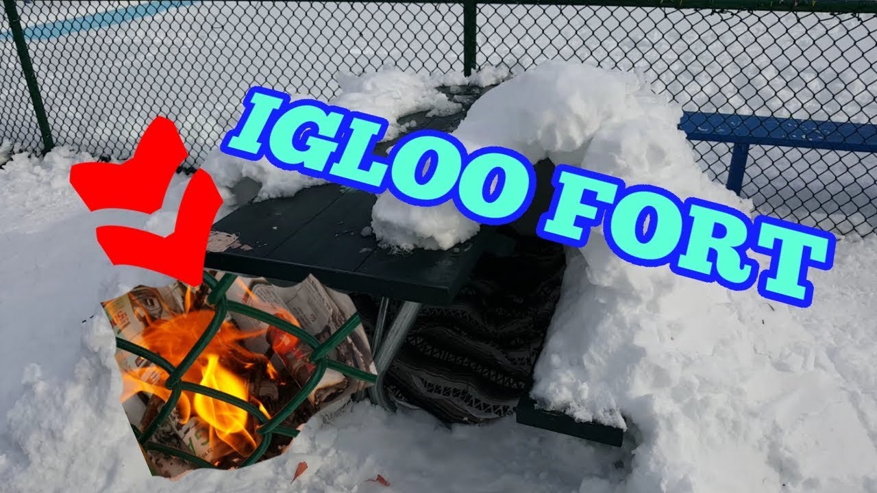 Igloo Fort - YouTube