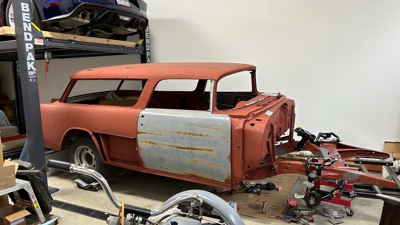 1955 Chevy Nomad Project (Episode No. 21) Recent work done on the Nomad ...