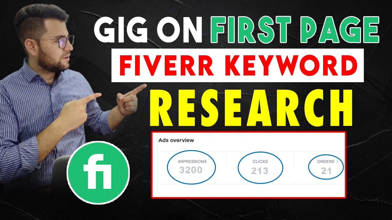 How to do Fiverr Gig Keyword Research - Rank Gig On First page by Best ...