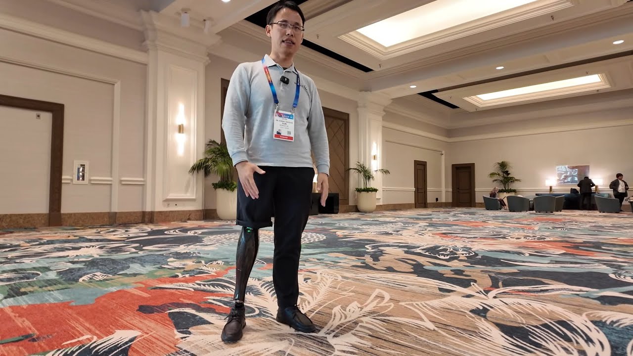 BionicM a robotic prosthetic leg that enables above-knee amputees to ...