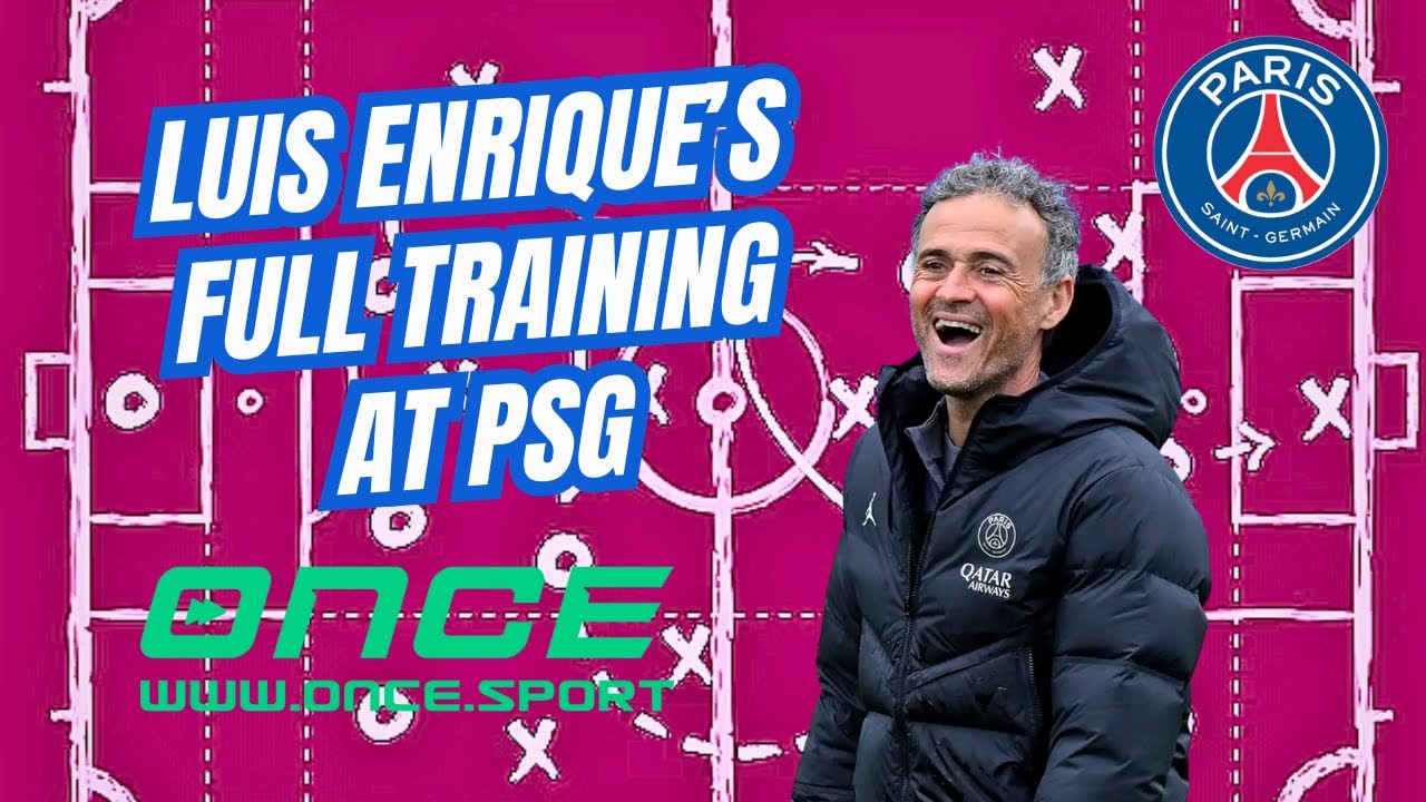 TRAIN LIKE PSG 🔥 Luis Enrique’s Rondo, Passing & Game - YouTube