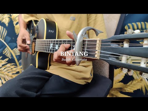 Bintang - BUDAK KACAMATA | Fingerstyle cover + drum | Faiz Fezz