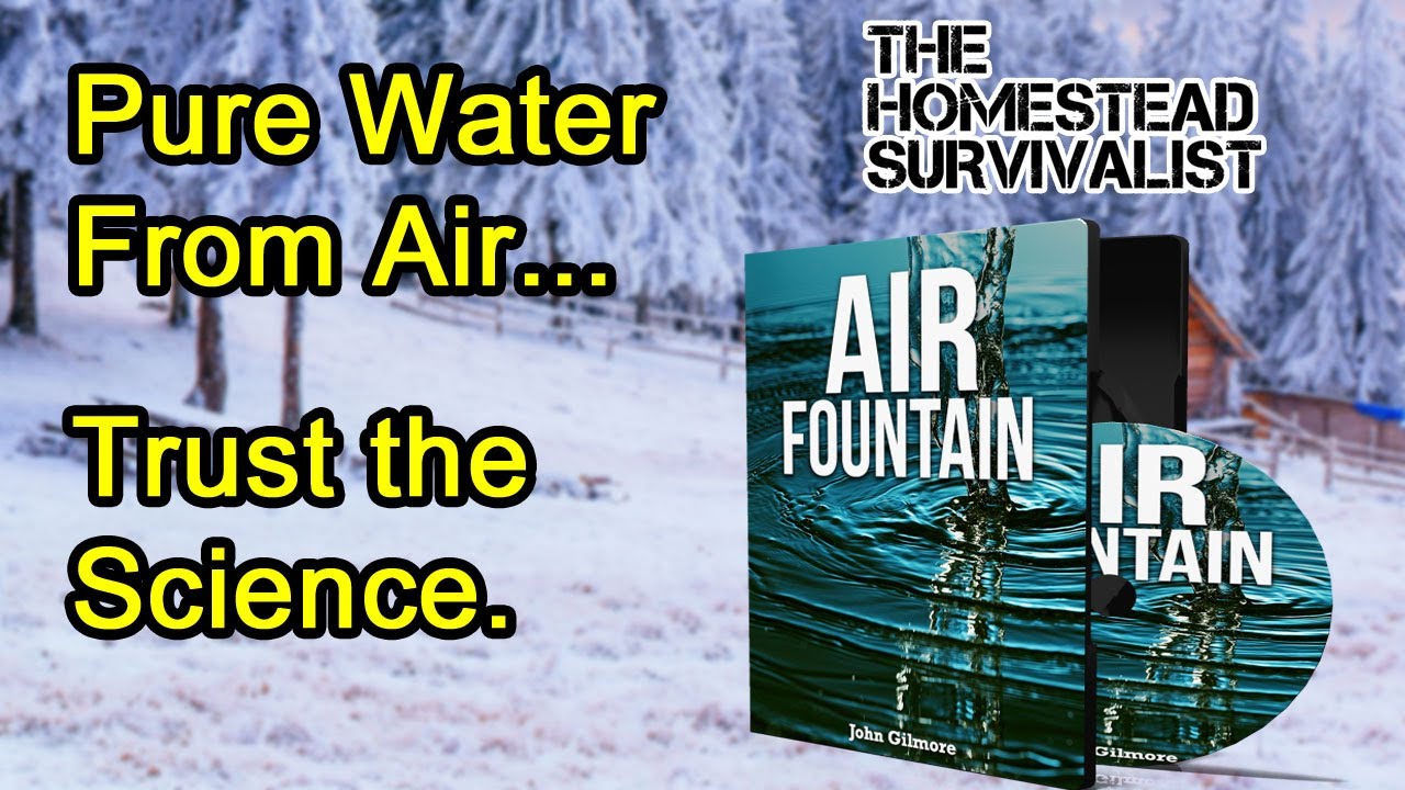 🆕 Make Pure Water From Air Through Condensation 👉 The Air Fountain ...