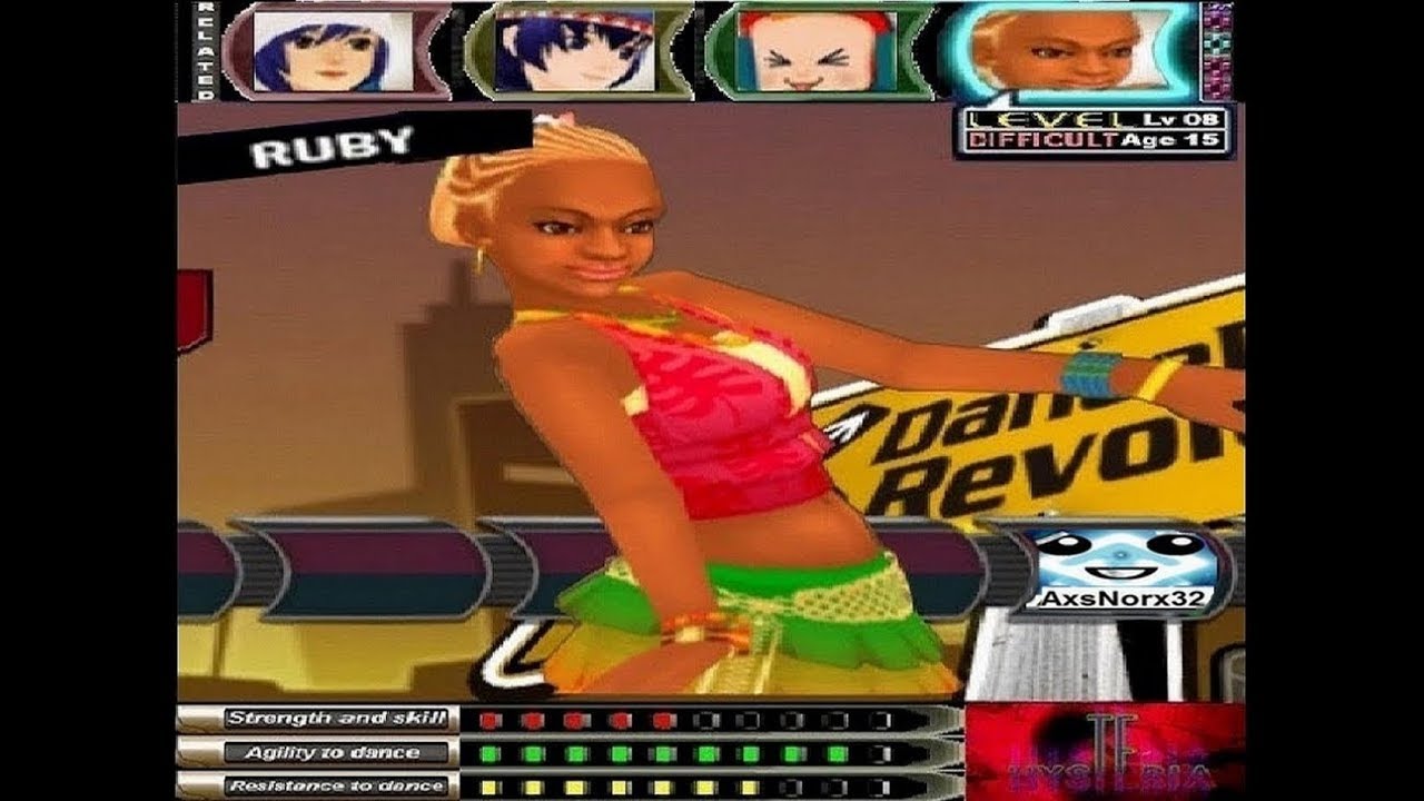 Dance Dance Revolution X - Character Ruby SN - Video Bg para StepMania ...