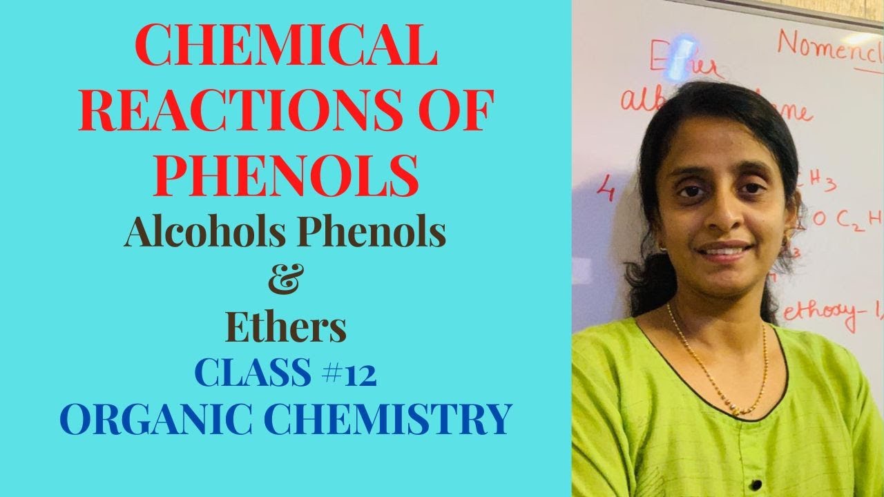 Chemical Reactions Of Phenols/Class 12 Chemistry/Alcohols Phenols And ...
