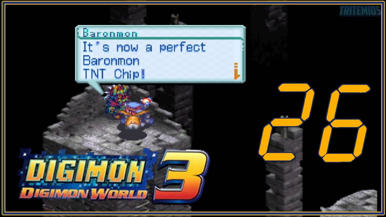 Digimon World 3 #26 - Baromon's TNT Chip - (No Commentary) - YouTube