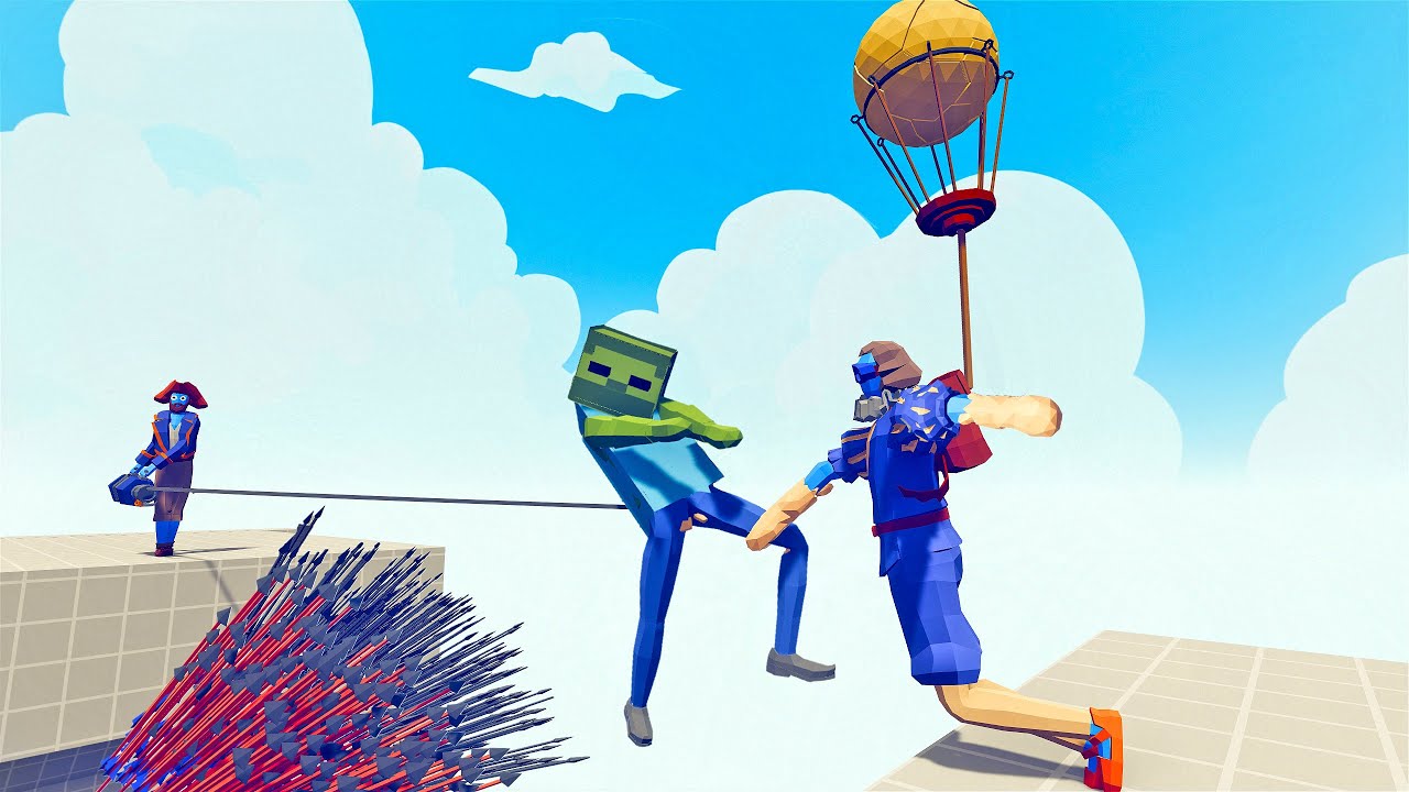 BALLOONER and HARPOONER + ANCIENT TANK vs EVERY UNIT | TABS - Totally ...