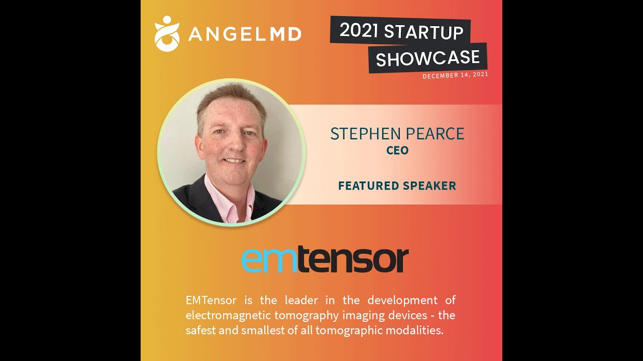 EMTensor at AngelMD Pitch Club Startup Showcase (December 14, 2021 ...