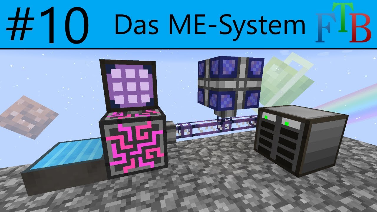 Minecraft SkyFactory 2 #10 | Das ME-System | Minecraft - YouTube