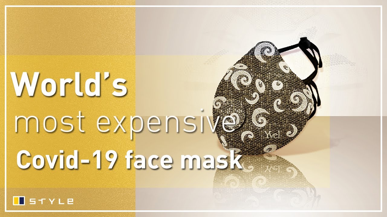 World’s most expensive Covid-19 face mask costs US$1.5 million - YouTube