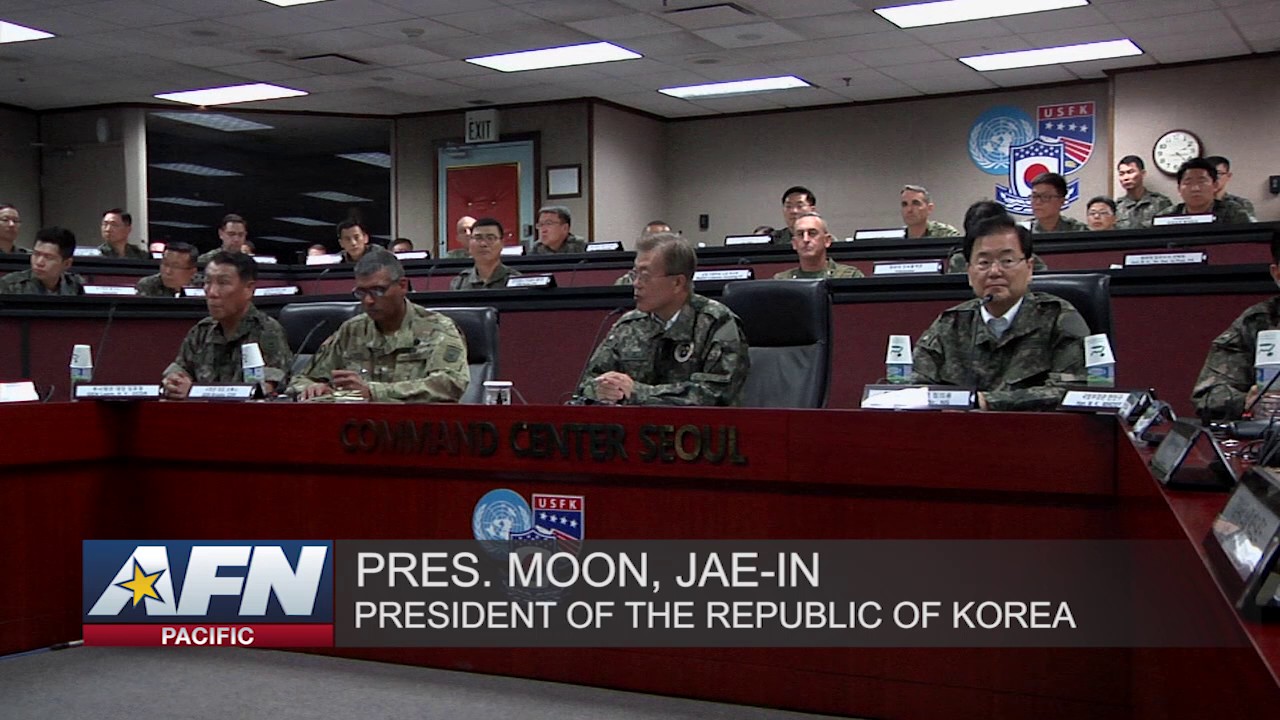 AFN Pacific - President Of The Republic Of Korea Visits Combined Forces ...