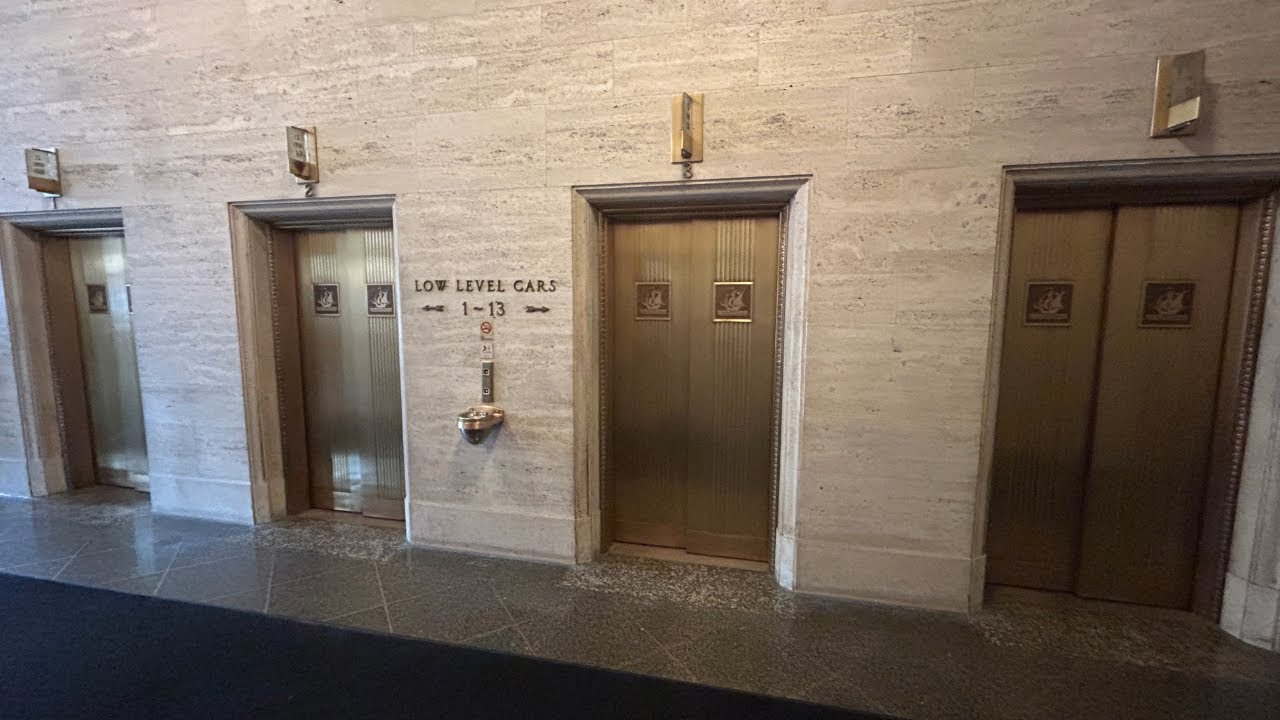 Otis Autotronic Square Touch Low Rise Elevators Rand Building Buffalo ...