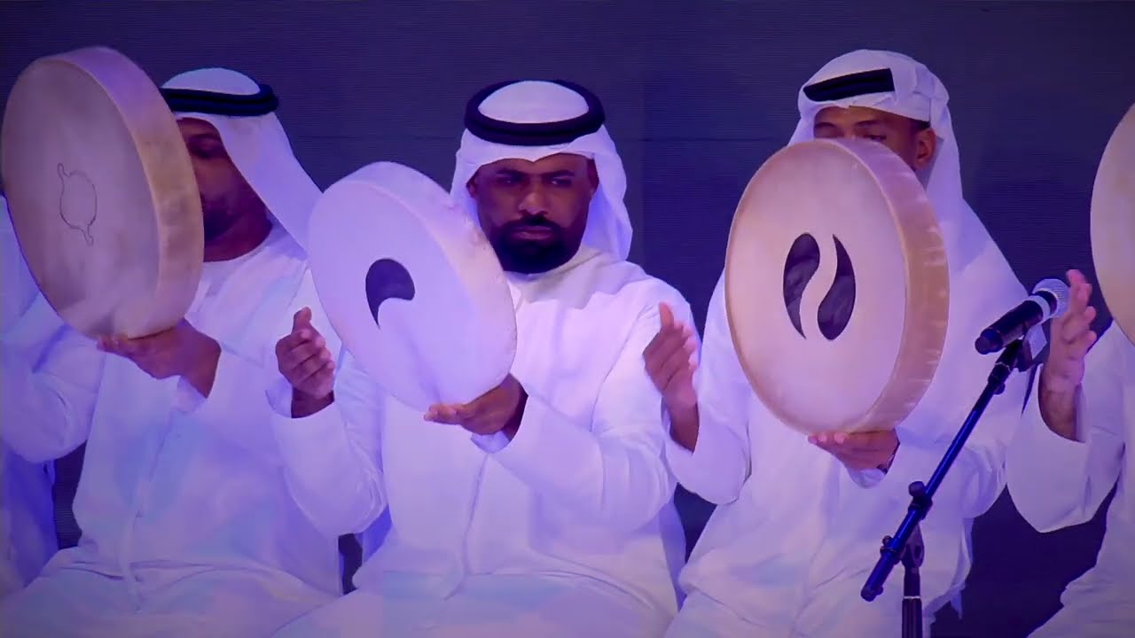 Al bader Festival - Maalad art مهرجان البدر - فن المالد الإماراتي - YouTube