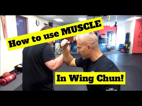 How to use MUSCLE in Wing Chun - YouTube