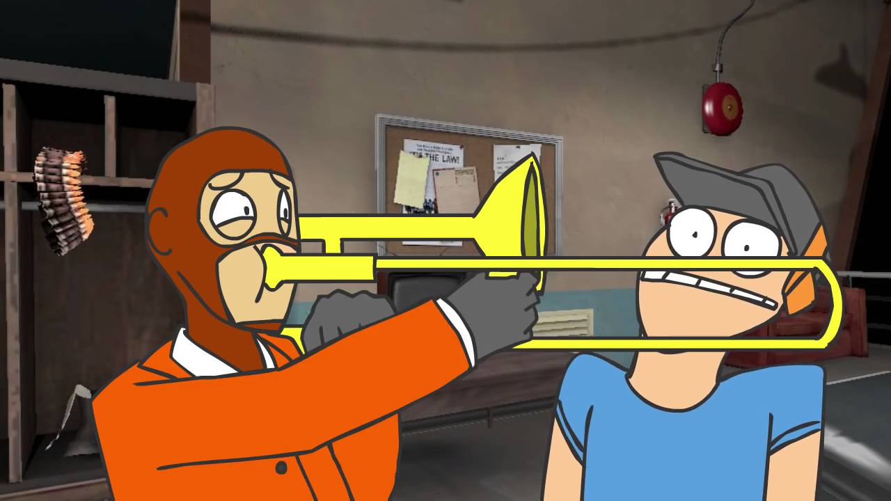 Team Fortress 2 animation When Scout's Mom Comes Home - YouTube