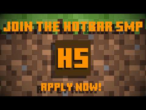 Join The Hotbar SMP ! #minecraft #smp #apply #application #hotbar #survival #multiplayer #youtuber