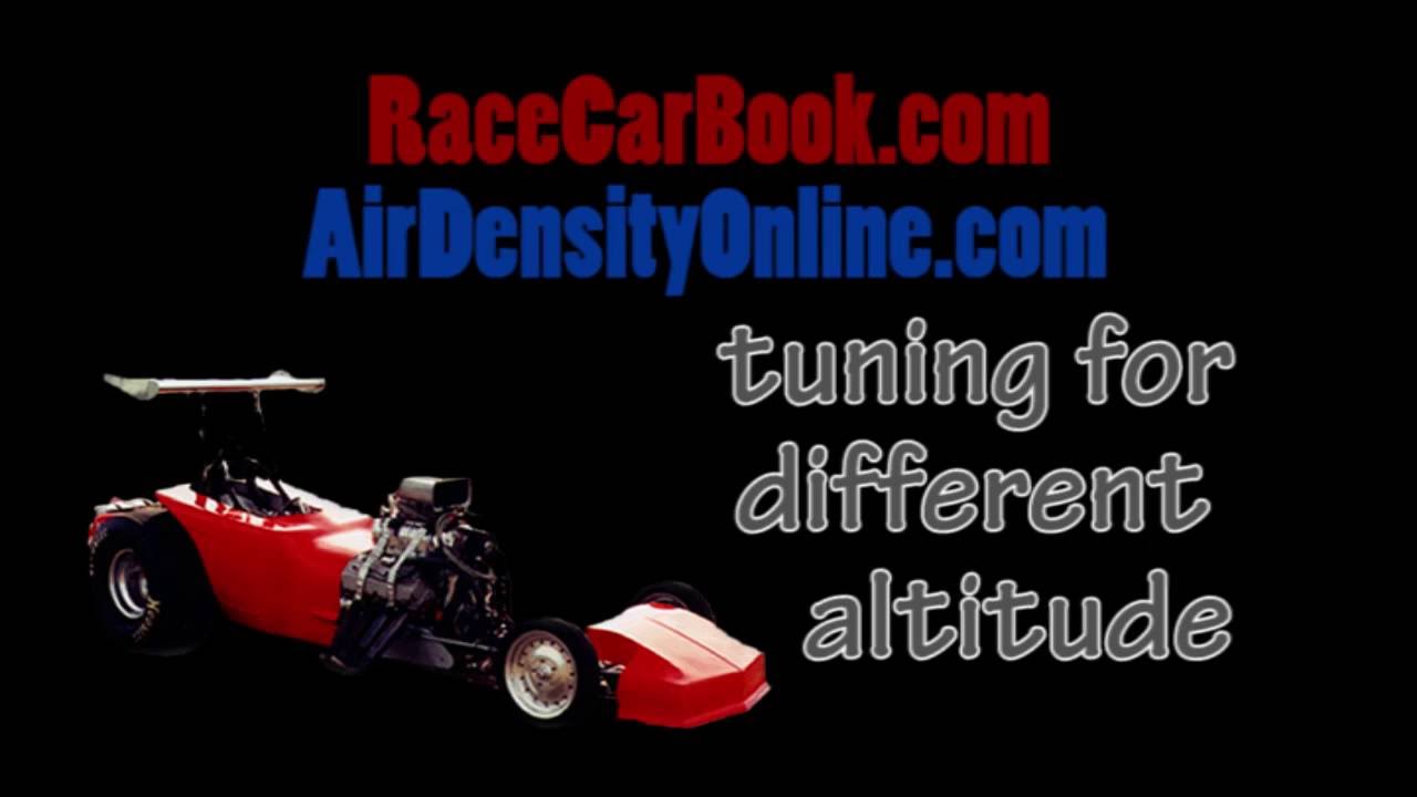 tuning for different altitude using airdensityonline.com - YouTube
