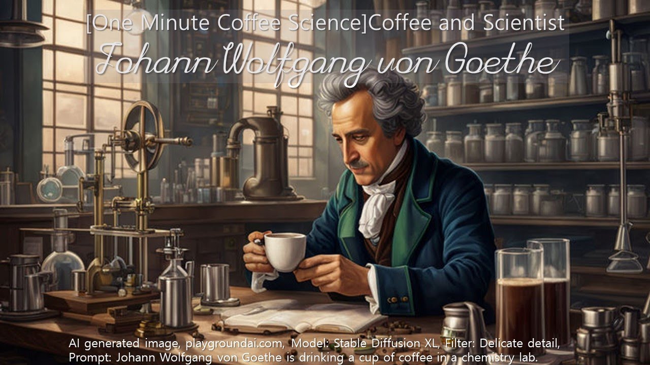 [OneMinuteCoffeeScience]Coffee and Scientist_Johann Wolfgang von Goethe ...