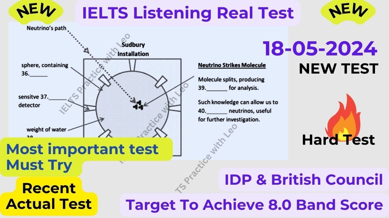 IELTS Listening Practice with Recent Actual IELTS Exam with Answers ...