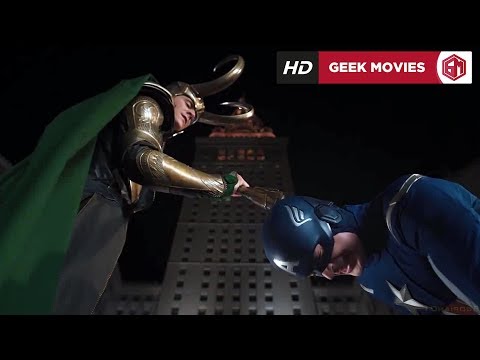 Yenilmezler | Kaptan Amerika vs Loki Dövüşü | HD