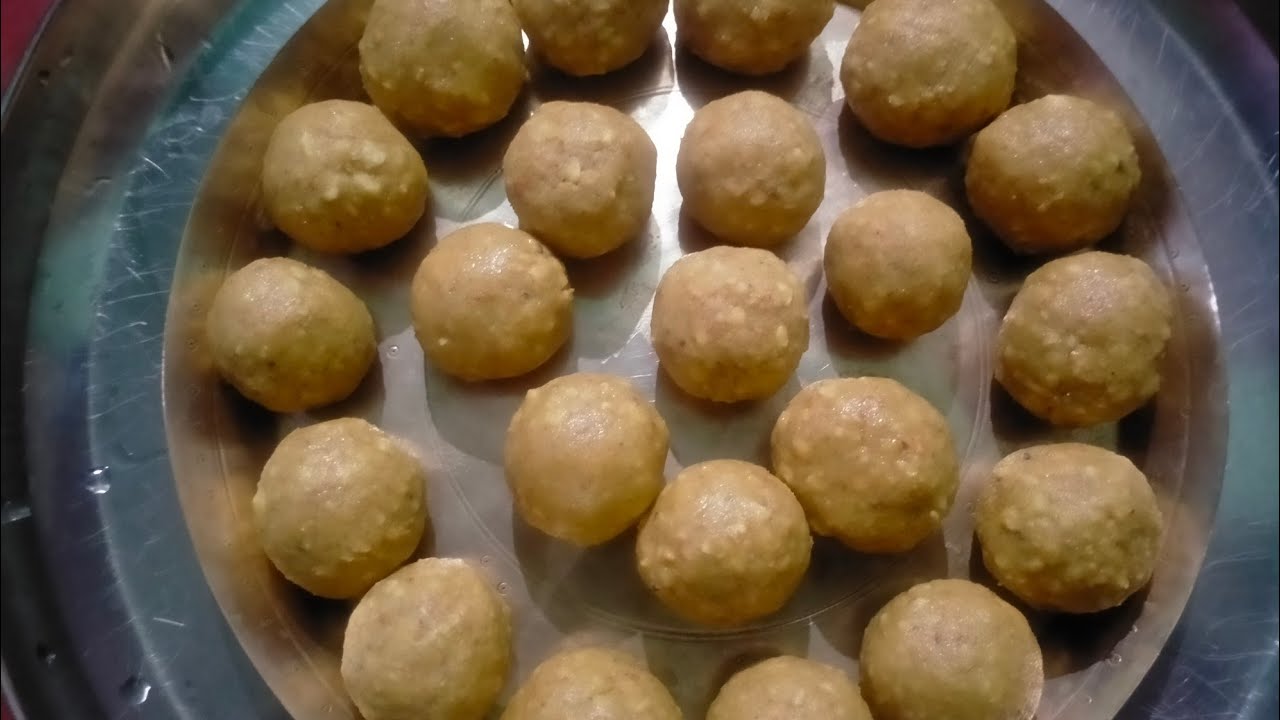 Prasad recipe 🙏 simple ingredients ⭐ ke saath ⭐ ladoo bhog 👌👌 - YouTube