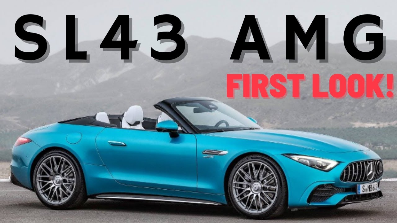 NEW 2023 Mercedes AMG SL43 | FIRST LOOK! - YouTube