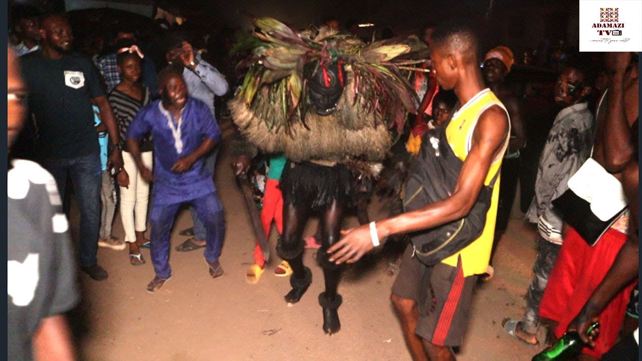 Multitude Gathered In Asaga Arochukwu To Watch Ekpo Masquerade Show ...