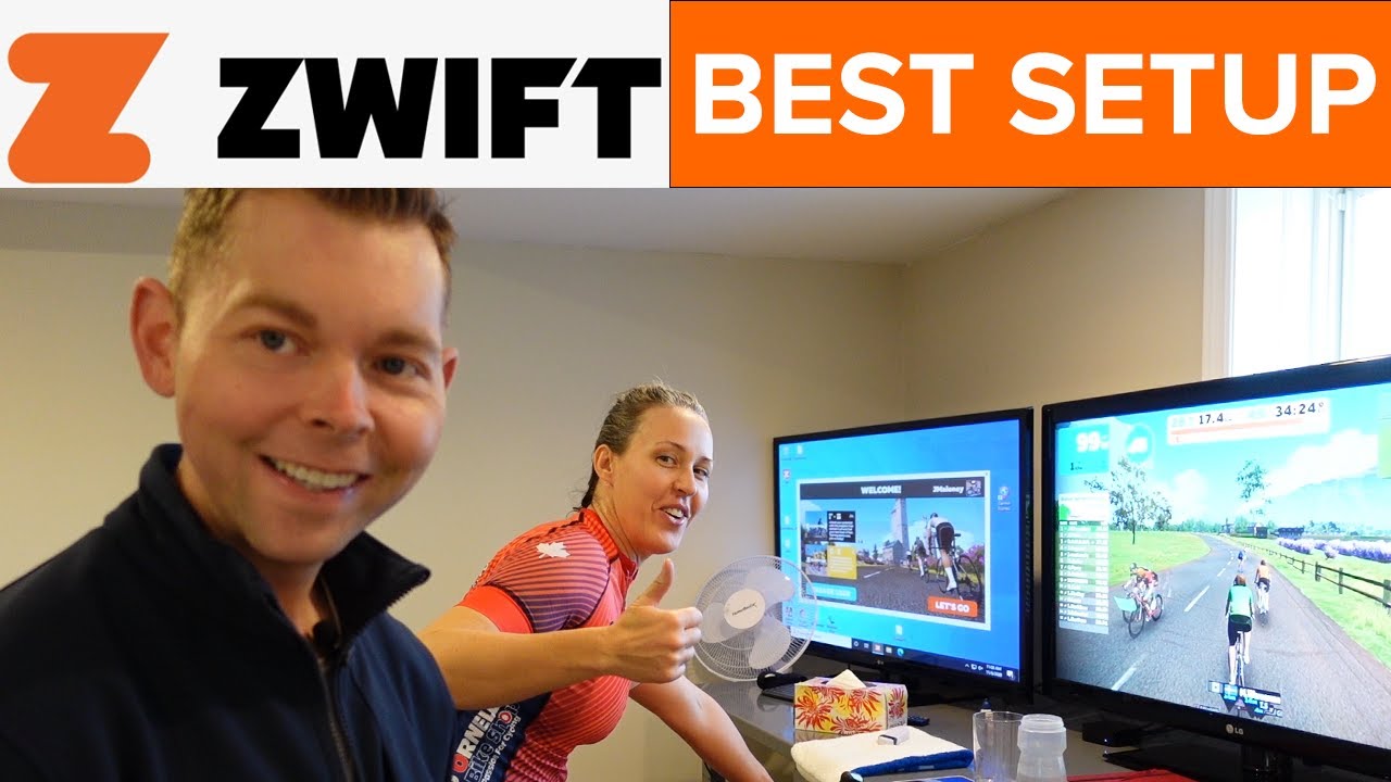 My Best Zwift Set Up #cycling #zwift #zwiftsetup - YouTube