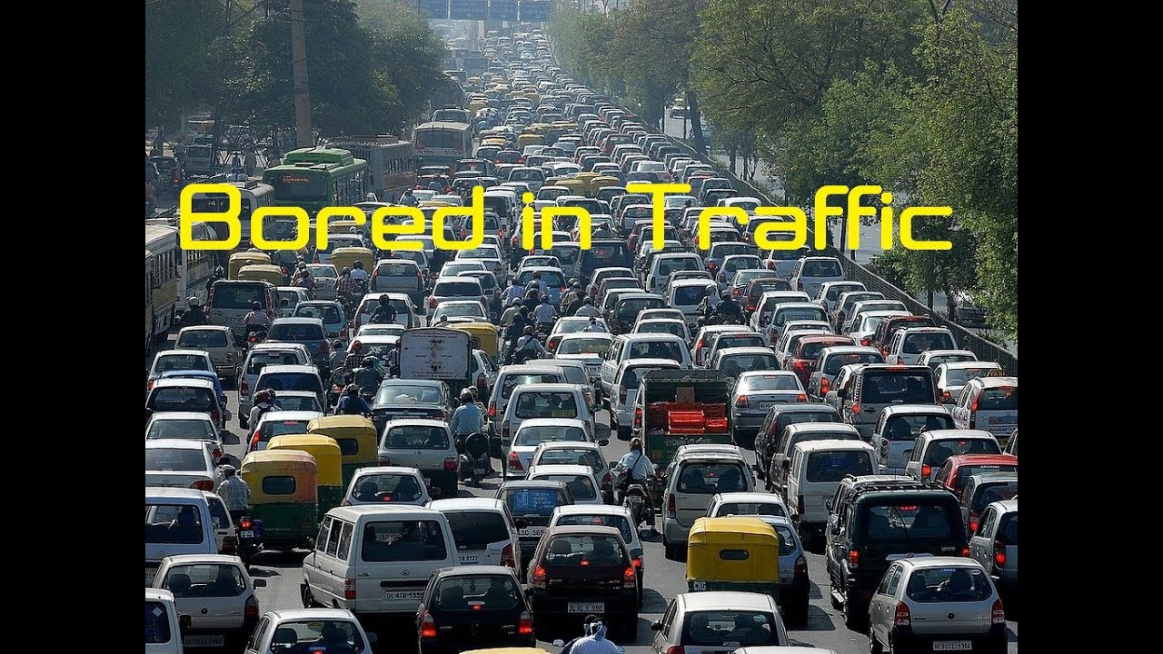 Bored in traffic - YouTube