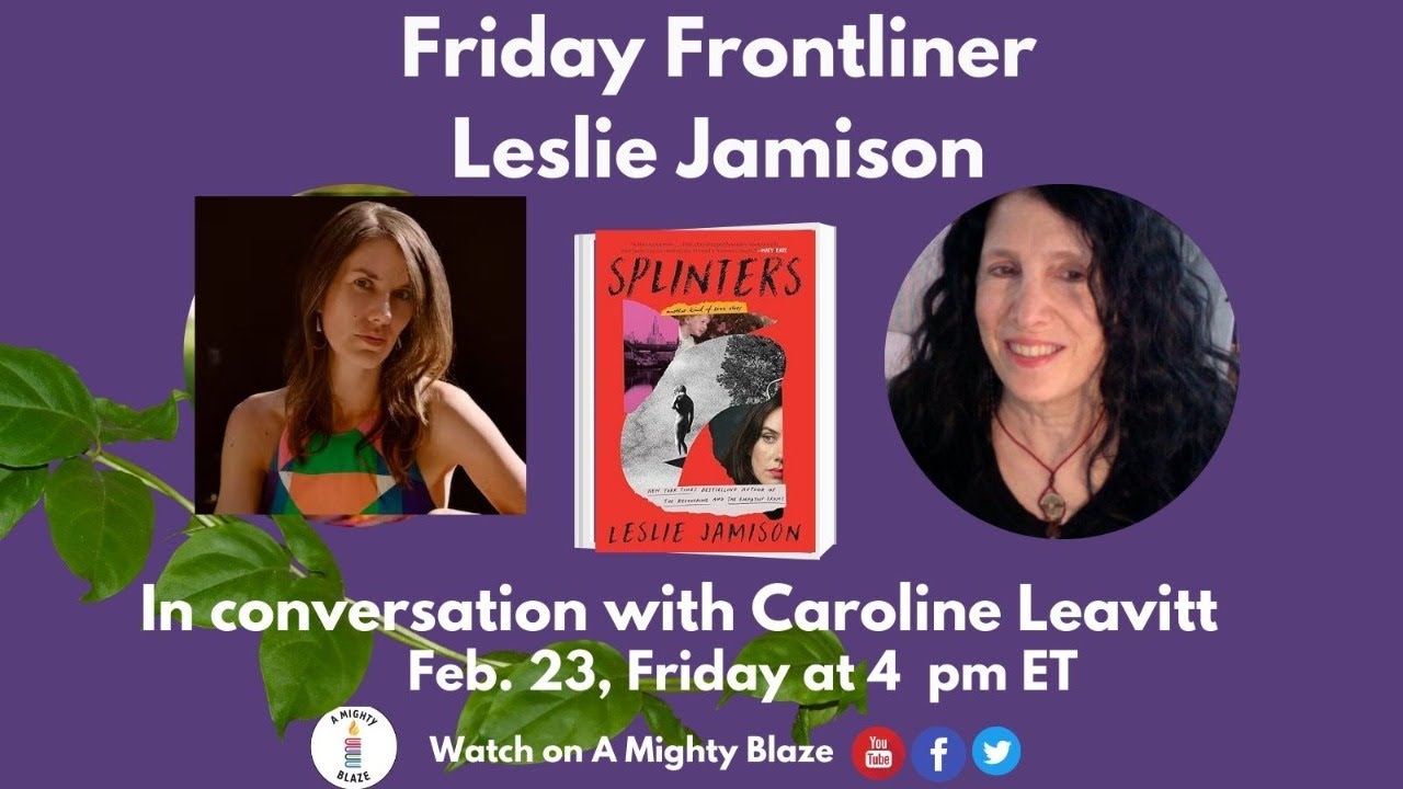 Friday Frontliner with Leslie Jamison - YouTube