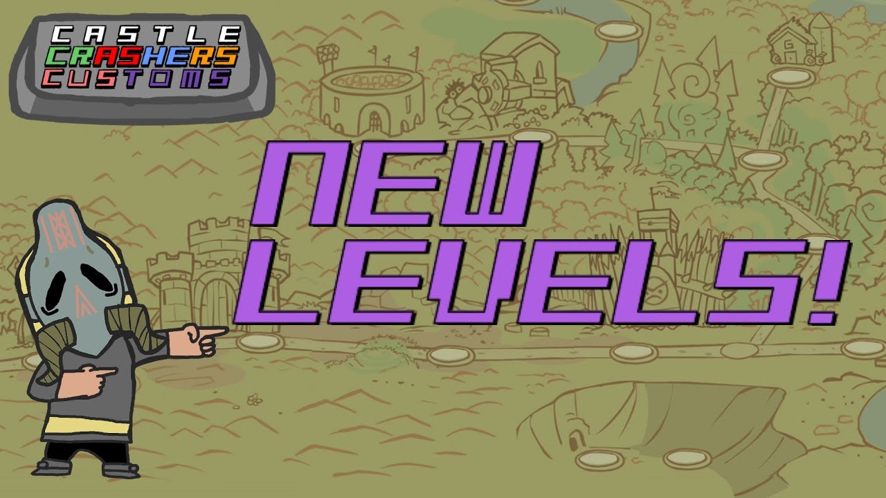 Castle Crashers Customs - New Levels - YouTube