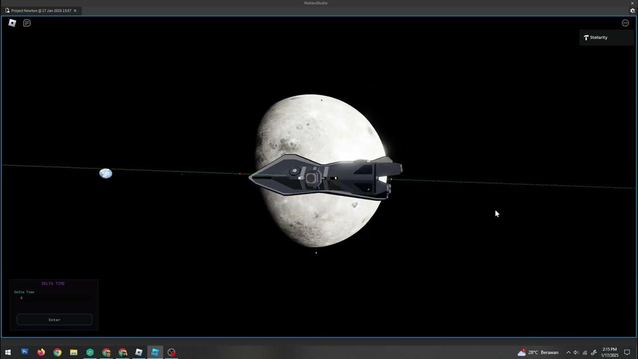 Roblox new space game under development #1 - YouTube