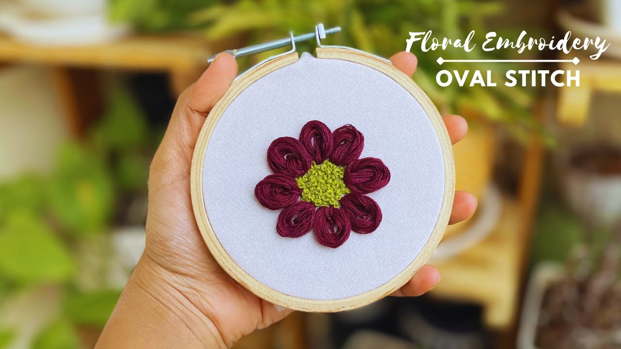 Flower Embroidery 🌸 | Embroidery Tutorial - YouTube