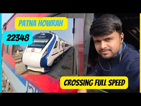 vende bharat train cross normal train 🚃 🙏#train #indianrailways #new #viralvideo - YouTube