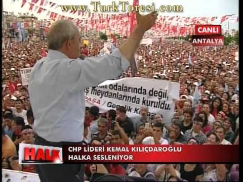 CHP Antalya Mitingi - 9 haziran 2011 - www.TurkToresi.com