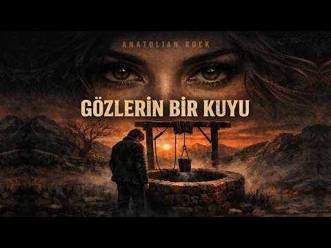 Gözlerin Bir Kuyu | 70s Psychedelic Anatolian Rock (Siyah Beyaz Lyrics)