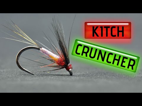 Fly Tying, how to tie the Kitch Cruncher - YouTube