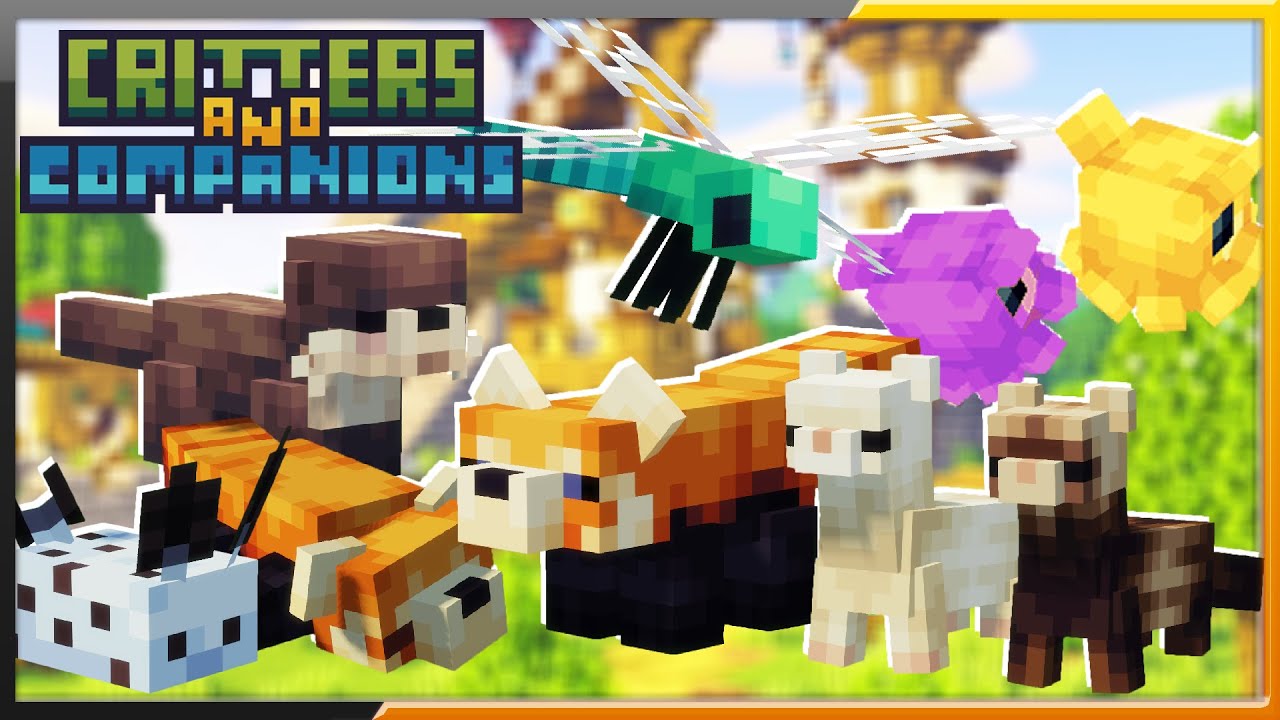 CRITTERS AND COMPANIONS - PANDA-VERMELHO, LONTRA E FURÕES!!! - TUTORIAL ...