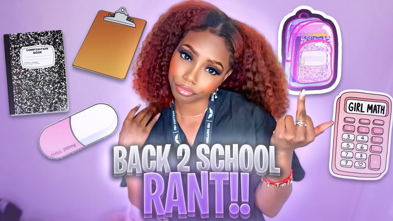 Back to School RANT + What’s in My Backpack | My First Week of Med ...