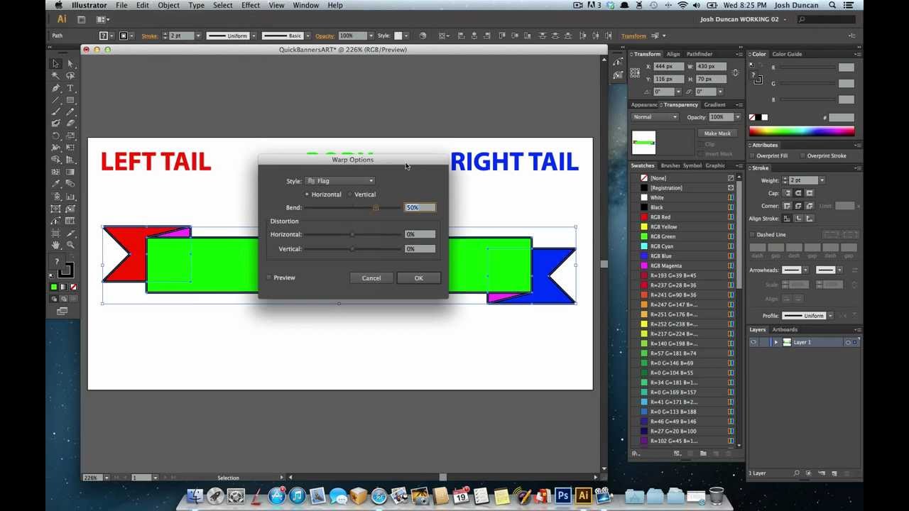 Adobe Illustrator Quick Banners Tutorial YouTube Adobe Illustrator Quick Banners Tutorial YouTube