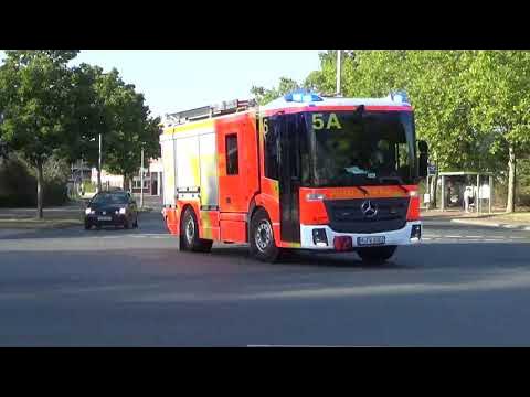 [FRW 5] RTW + HLF Feuer- und Rettungswache 5 BF Hannover - YouTube
