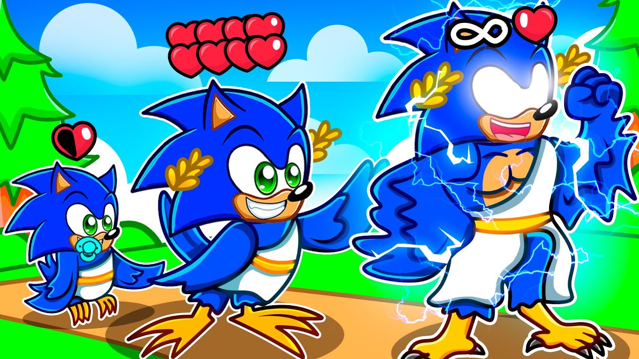 BIRTH To MYTHICAL SONIC BIRD In Roblox FEATHER FAMILY! - YouTube