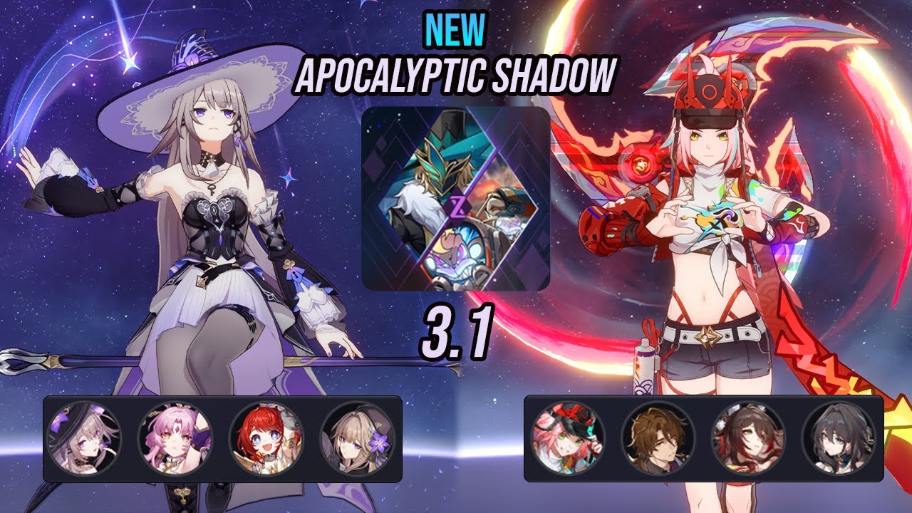 E0S1 The Herta DPS & Rappa SuperBreak Team | NEW Apocalyptic Shadow 4 ...