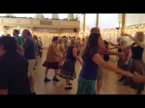 Mary Wesley & Crowfoot at Santa Barbara's Harvest Moon Contra 10/13/13