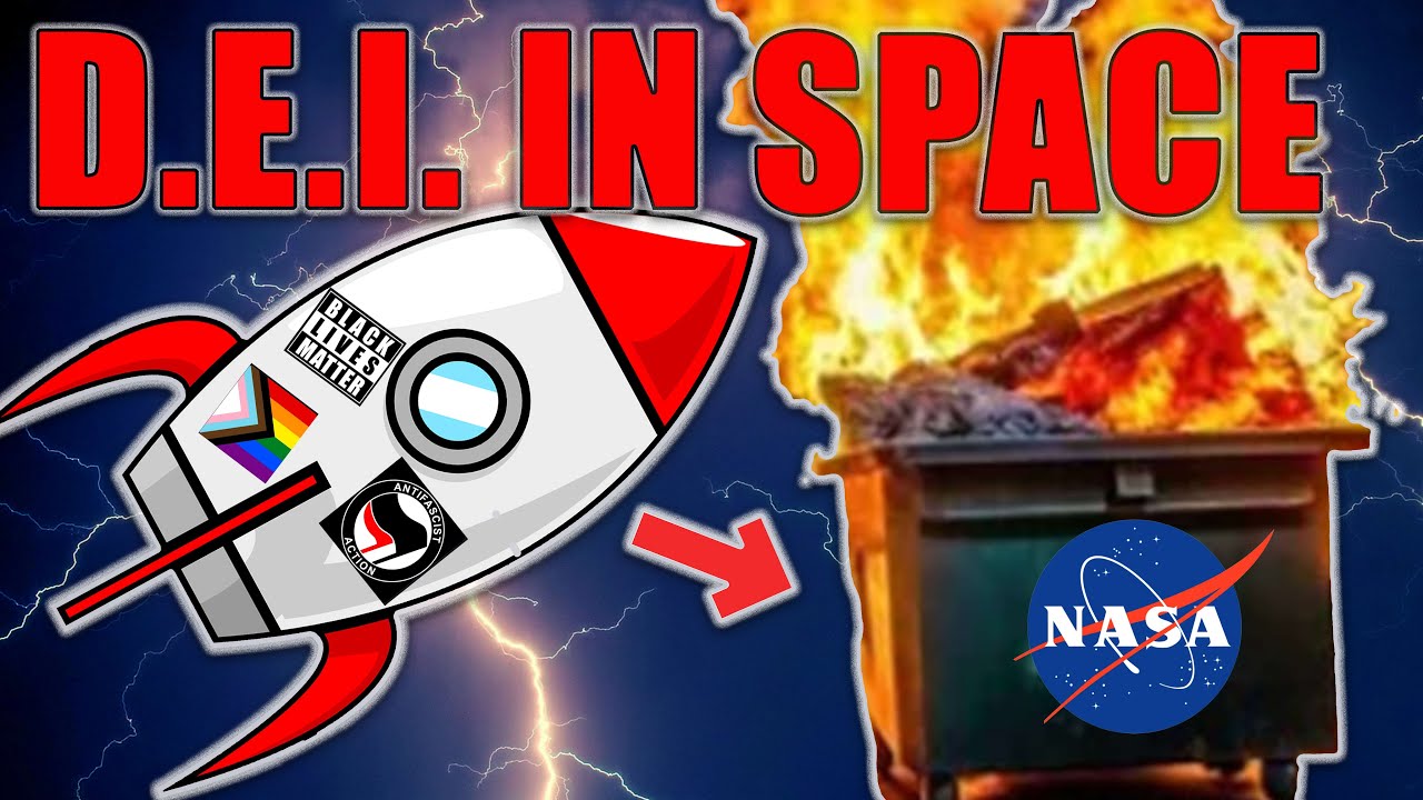 DEI has infected the SPACE PROGRAM. Hundreds fired from NASA while DEI ...