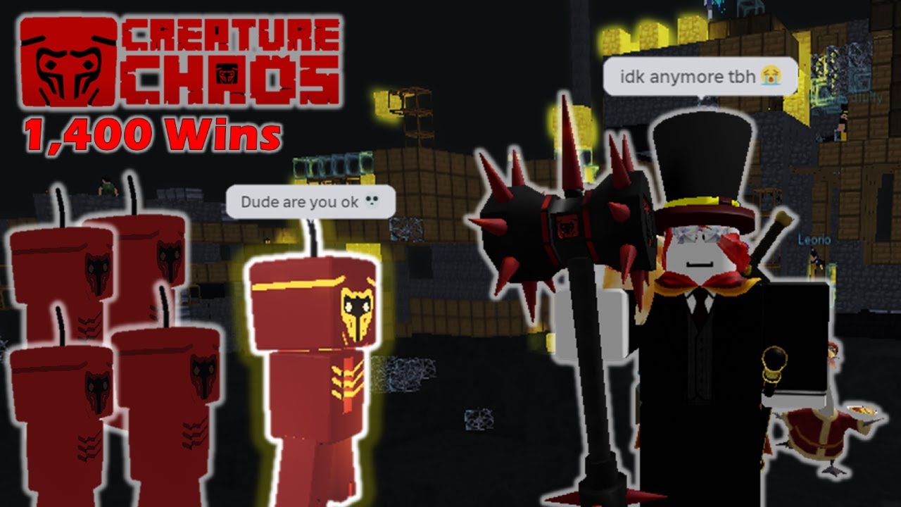 Reaching 1400 wins in Creature CHAOS! - YouTube