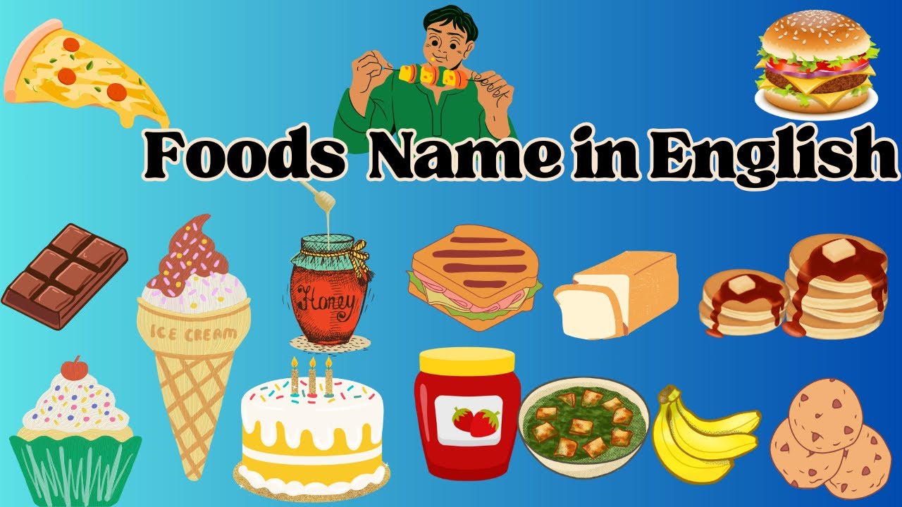 Learn Foods Name in English | Kids Learning with Cartoon Network ...