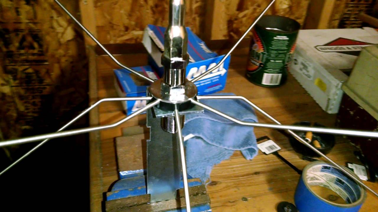 Procomm Spider antenna assembled - YouTube